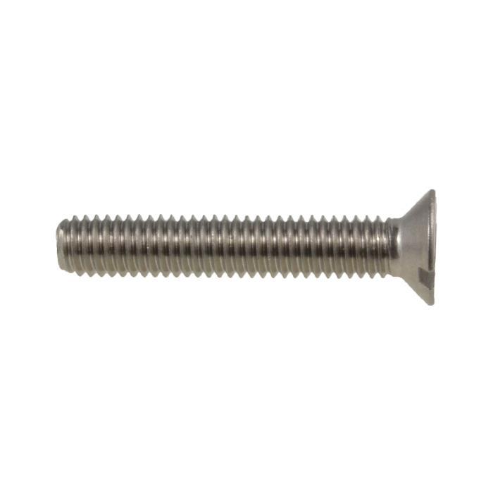 Qty 20 Countersunk Slot M5 (5mm) x 70mm Stainless A2-70 G304 Machine ...
