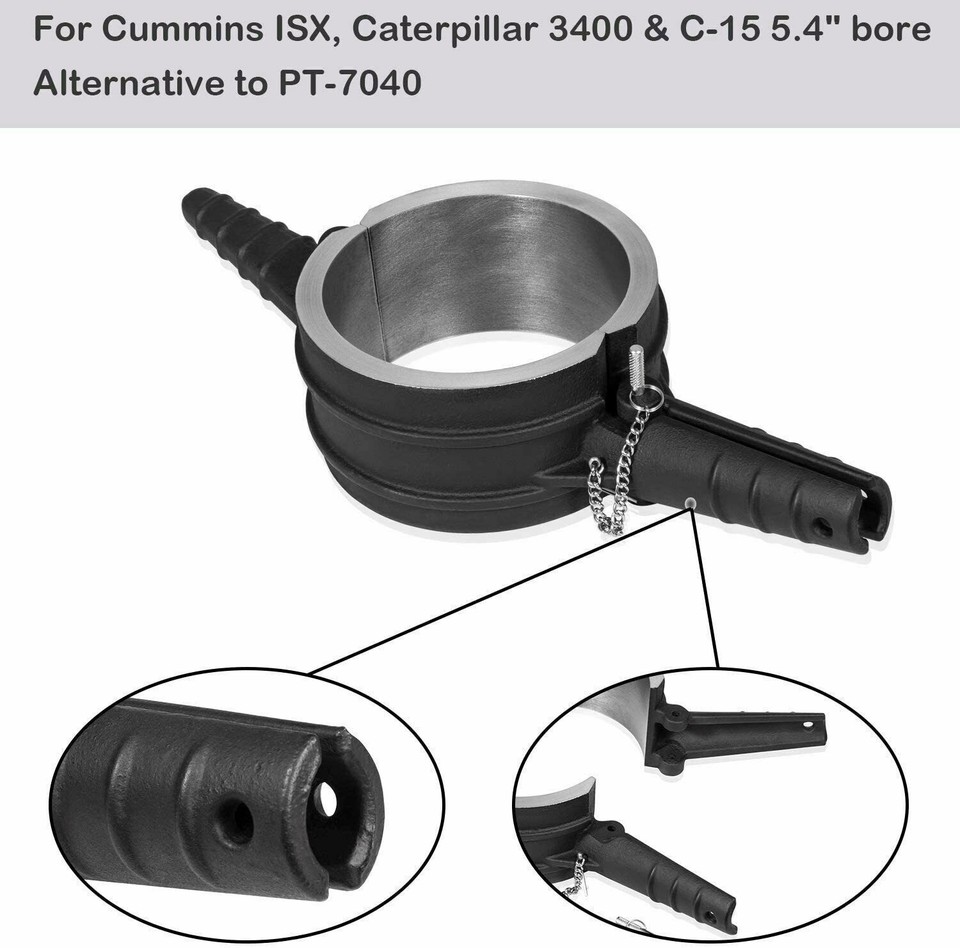 5.4" BORE PISTON RING COMPRESSOR INSTALLER FOR CUMMINS ISX CAT 3400 AND ...