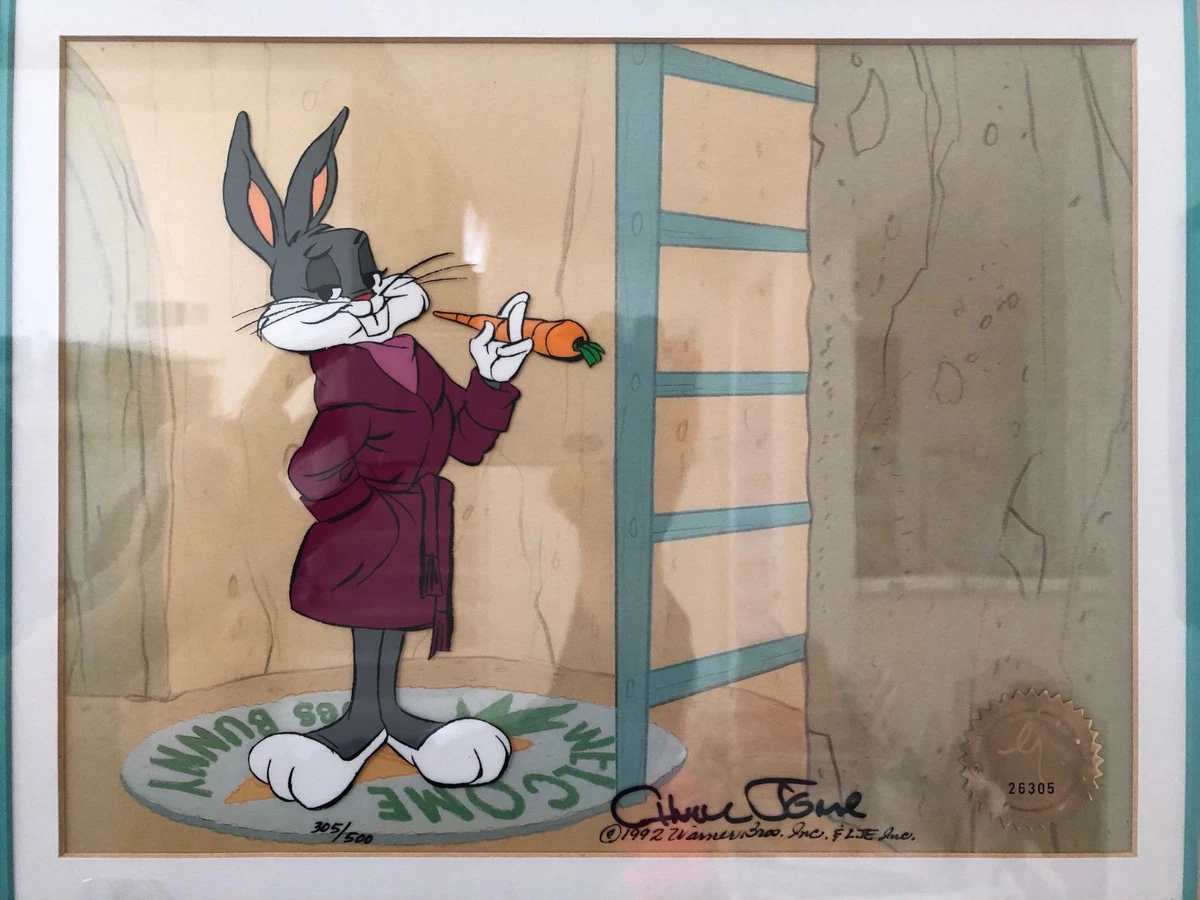 Bugs Bunny Smoking Carrot