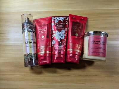 Bath and Body Works Body Lotion Mixed Lot of 5 | eBay