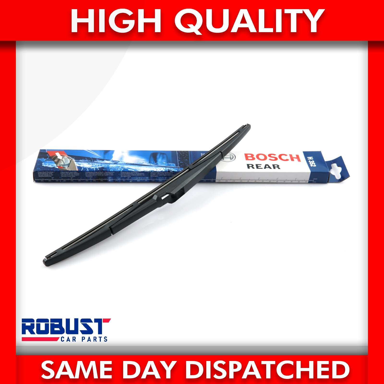 BOSCH H352 REAR SCREEN WIPER BLADE FOR HYUNDAI TUSCON i40 i800 ...