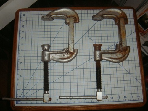 CUSTOM BODY SHOP C CLAMPS HEAVY DUTY | eBay