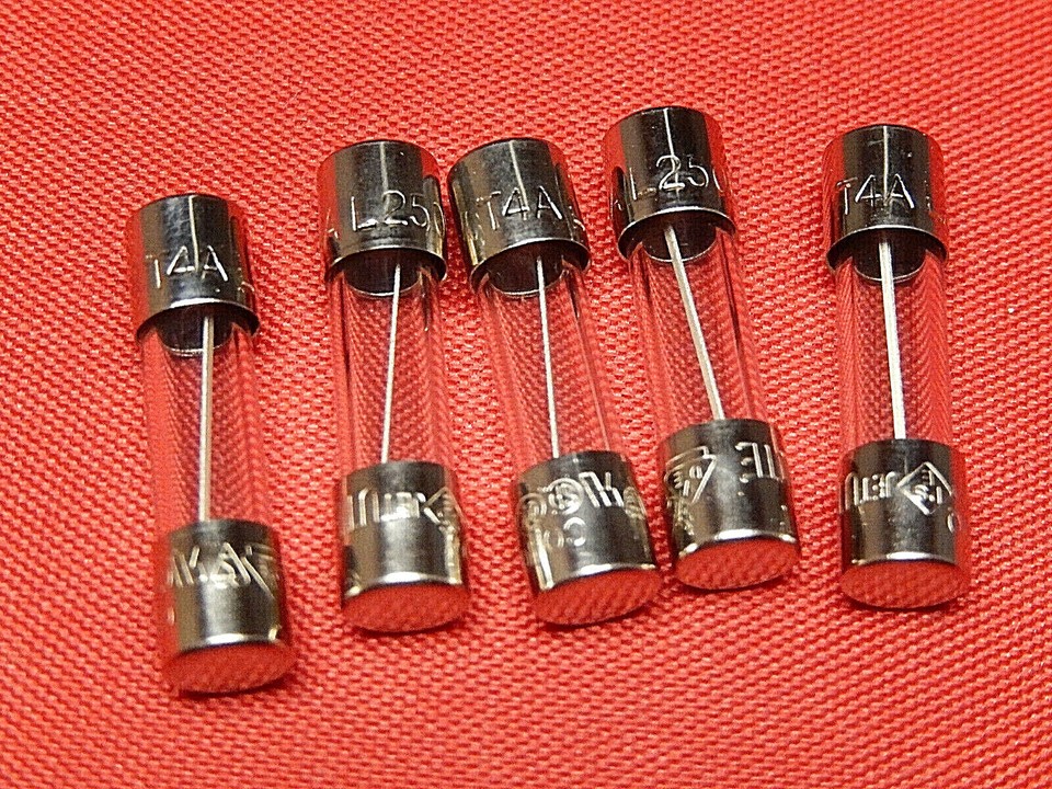 T4AL250V Slow Blow GLASS BODY 4AMP 250V Fuse 5mm x 20mm | eBay UK