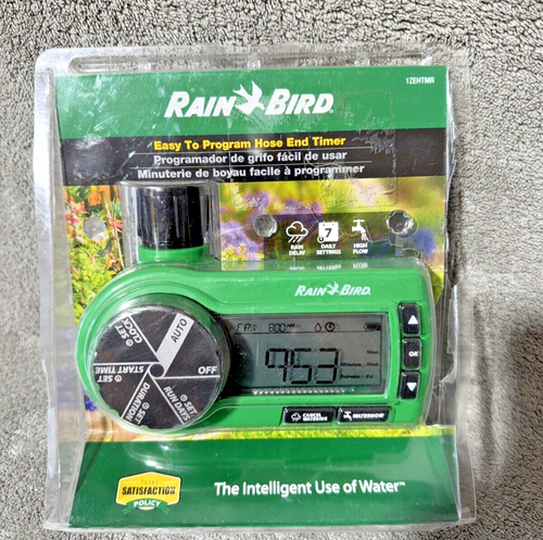 Rain Bird Professional Grade Electronic Digital Hose End Timer Model ...