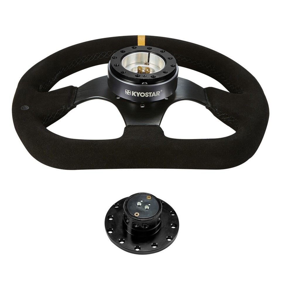 kyostar Universal Steering Wheel Quick Release Hub Adapter Snap Off ...