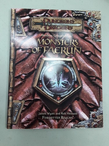Dungeons and Dragons Accessory Ser.: Monster Compendium : Monsters of ...