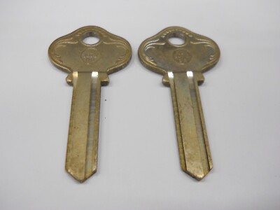 Ilco 1073BR Key Blank Fits Fraim lock RARE Lot of 2 | eBay