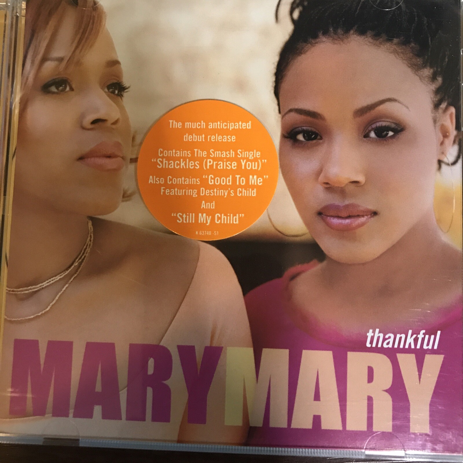 Thankful by Mary Mary Cd NEAR MINT W / HYPE STICKER ! - VV 74646374023 ...