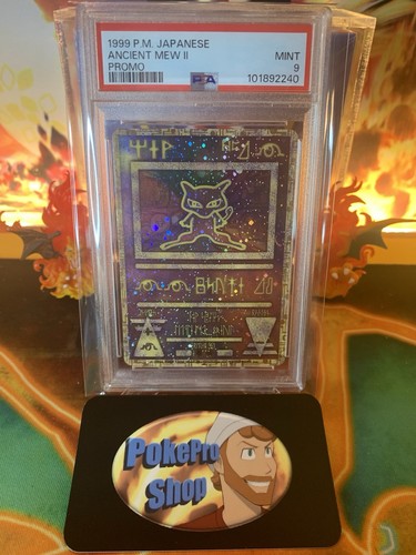 1999 Japanese Pokémon Promo Ancient Mew II - PSA 9 MINT | eBay