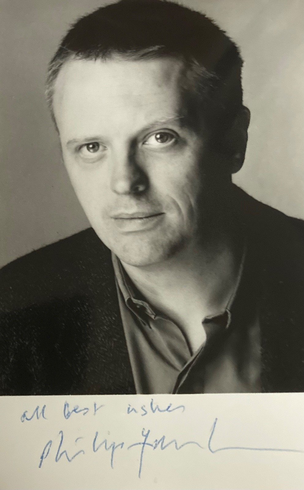 PHILIP FRANKS DARLING BUDS OF MAY HEARTBEAT PHOTO AUTOGRAPH Signed POW ...
