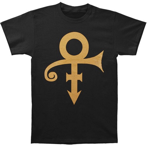 Men's Prince Symbol Slim Fit T-shirt Small Black | eBay