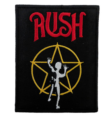Rush Patch, Rush Iron On Embroidered Patch, Rush Band Patch | eBay ...