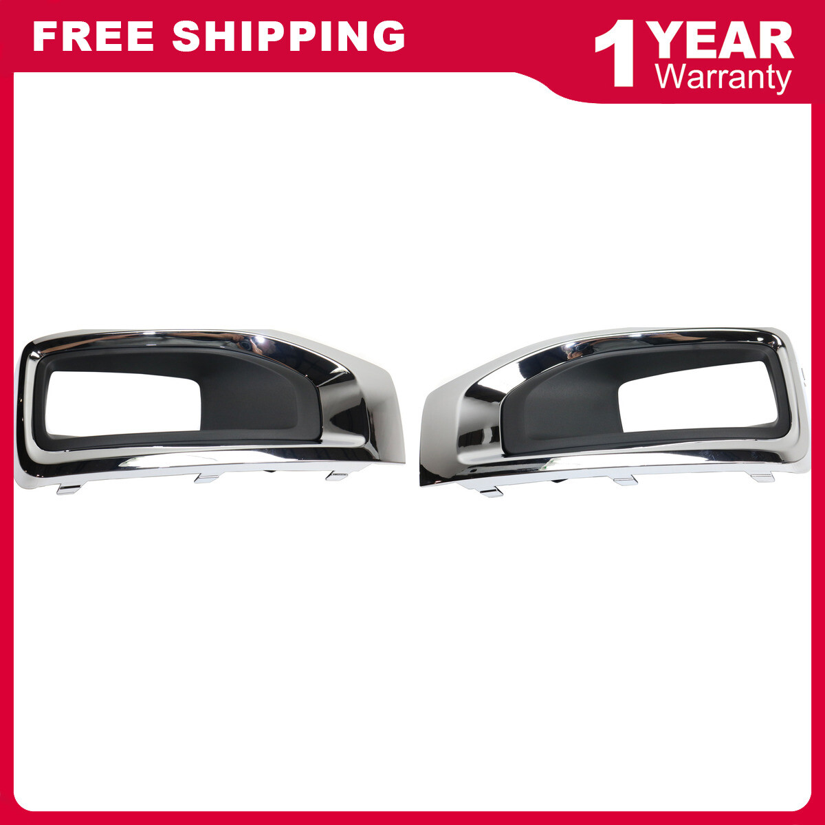 Front Fog Light Trims Set | For 2015-2020 GMC Yukon | eBay