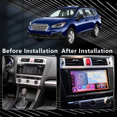 For 2015-2018 Subaru Legacy Outback Apple Carplay Android12 Car Stereo ...