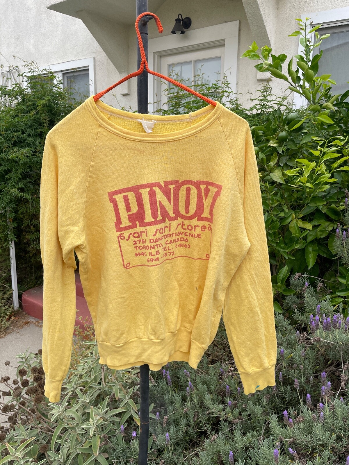 Pinoy Vintage Philipino Yellow Toronto Sweater - Gem