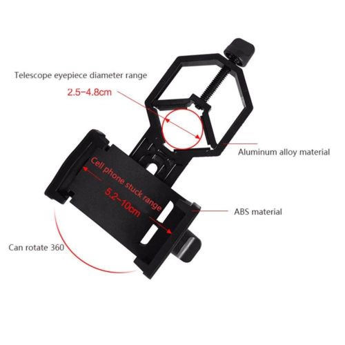 Cell Phones Camera Adapter Telescope Binocular Holder Spotting Rifle ...