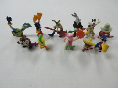 LOONEY TUNES 11 ROCK-N-ROLL PVC FIGURE LOT BUGS BUNNY SAM TWEETY PORKY ...