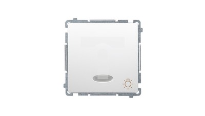 Simon Basic Light-Taster mit LED-Hintergrundbeleuchtung für 24V (Modul ...