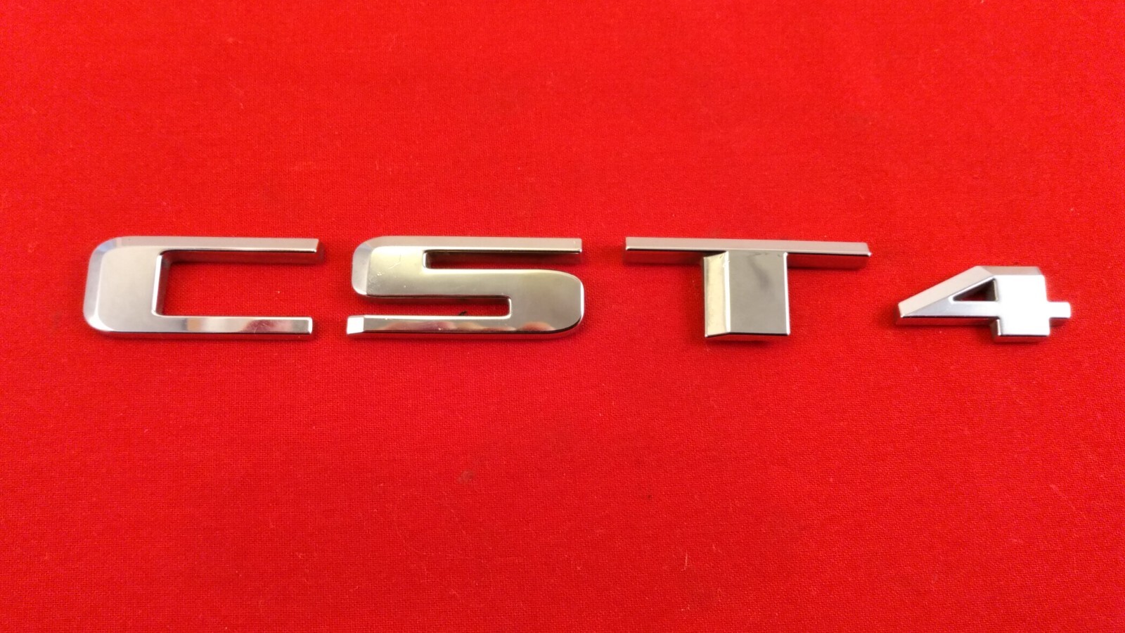 08 09 10 11 12 13 CADILLAC CTS 4 CTS4 REAR EMBLEM LOGO BADGE SIGN ...