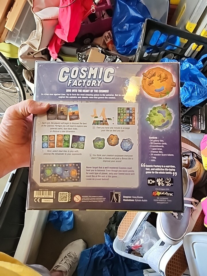 Cosmic Factory Board Game 2018 Real Time Drafting Tile Placement 2-6 ...