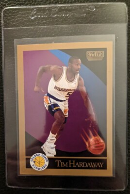 1990 SKYBOX #95 TIM HARDAWAY ROOKIE CARD RC GOLDEN STATE WARRIORS HOF ...