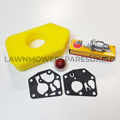 Lawn Mower Service Kit Suitable for Briggs & Stratton Classic and ...