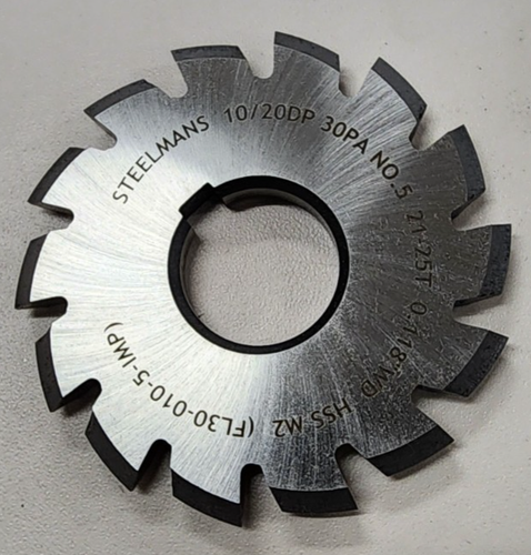 Involute Spline Cutter 10/20DP 30°PA #5 | eBay