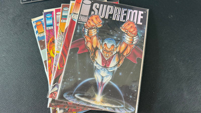 Supreme Comic Lot #1-7 (1993) Image Comics - Foil Cover - 1st Print ...