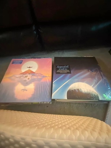 Hopesfall The Satellite YearsClear w/White Splatter Vinyl & arbiter ...