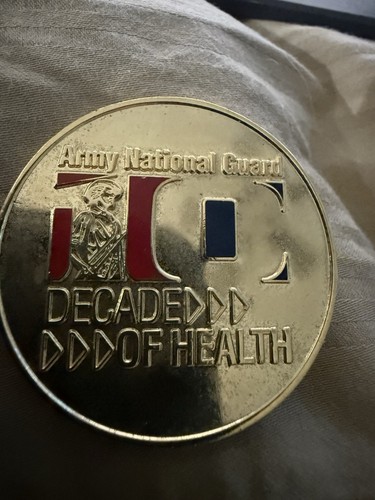 Army National Guard decade of health challenge coin 2006 | eBay