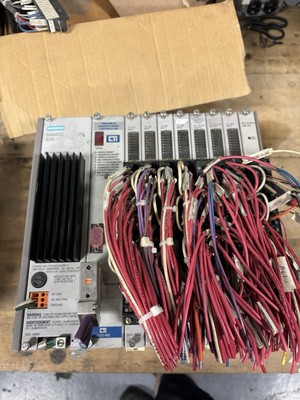 Siemens 505-6660 Simatic 505 10-Slot Chassis 2500-RBC 505-4232 4632 ...