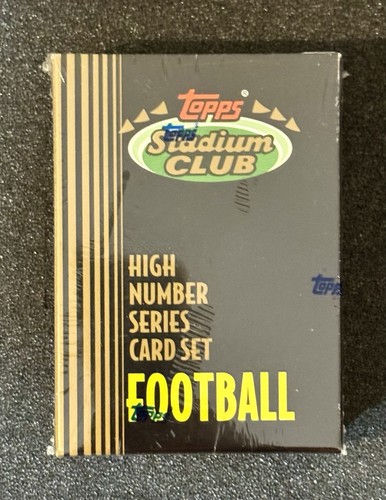 1993 STADIUM CLUB FOOTBALL HIGH SERIES Complete SET SEALED FACTORY ...