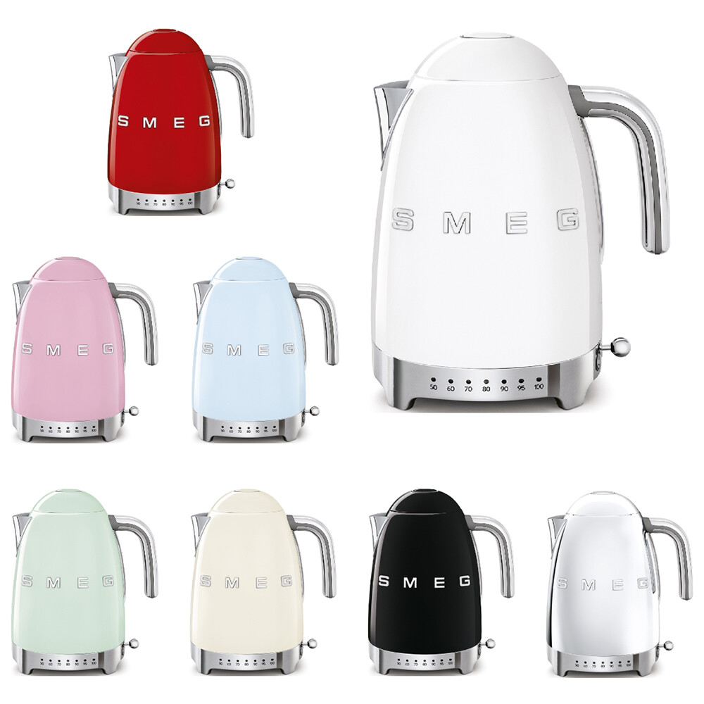 Smeg KLF04 50's Retro Kettle, Choice of Colour, Customer Return, Dent ...