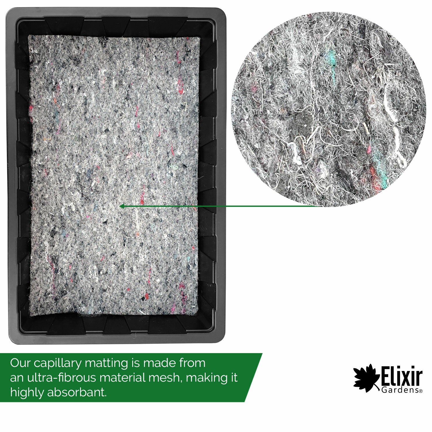 Capillary Matting | 100% Recycled Greenhouse Watering Fabric ...