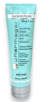 Pharmagel Shower Polish Body Wash (8.5fl.oz/250ml) As Seen In Pics | eBay