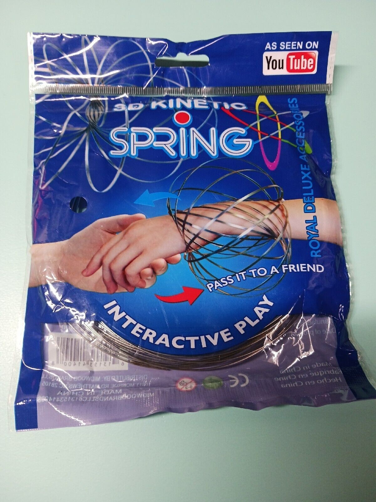 Lot Of 5 3D Kinetic Spring Toy Interactive Play Motion Sensory Stress ...