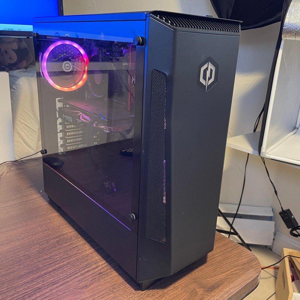 CyberPowerPC - Gaming Desktop - AMD Ryzen 5 3600 - 8GB RAM - AMD Radeon ...