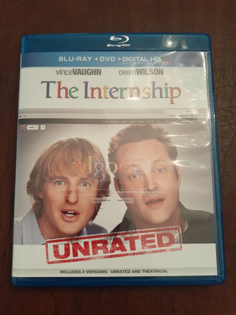 The Internship Blu Ray Cover Amazon.com: Internship : Vince Vaughn,