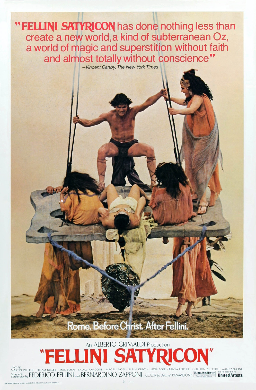 Fellini Satyricon (1969) "Fellini - Satyricon" (original title) Movie ...