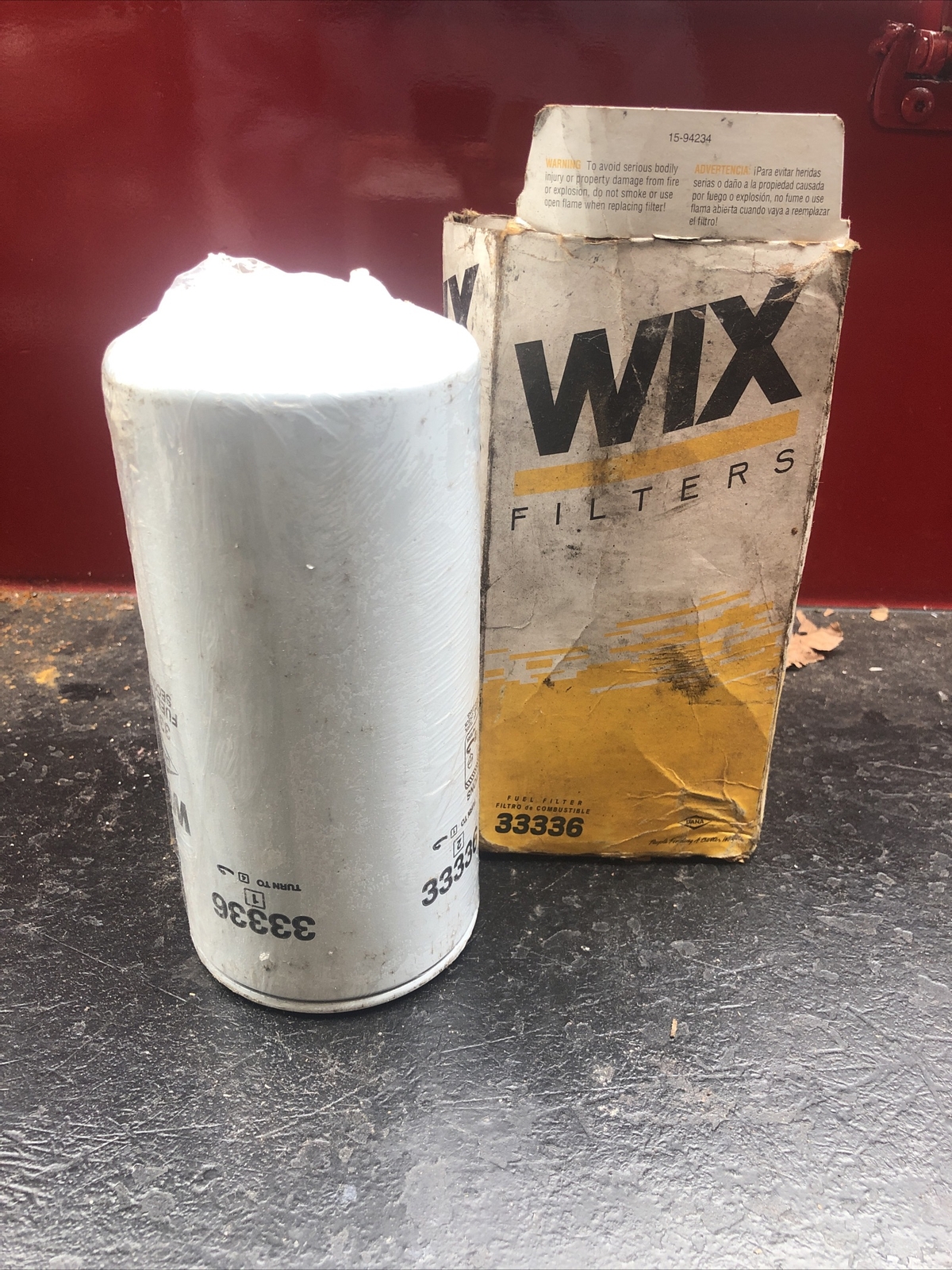 WIX 33336 - Fuel filter cross reference