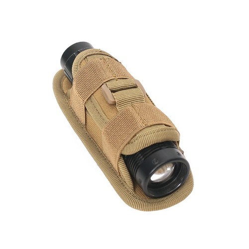 Flashlight Holder Torch Molle LED Pouch Case 360 Degree Rotatable Clip ...