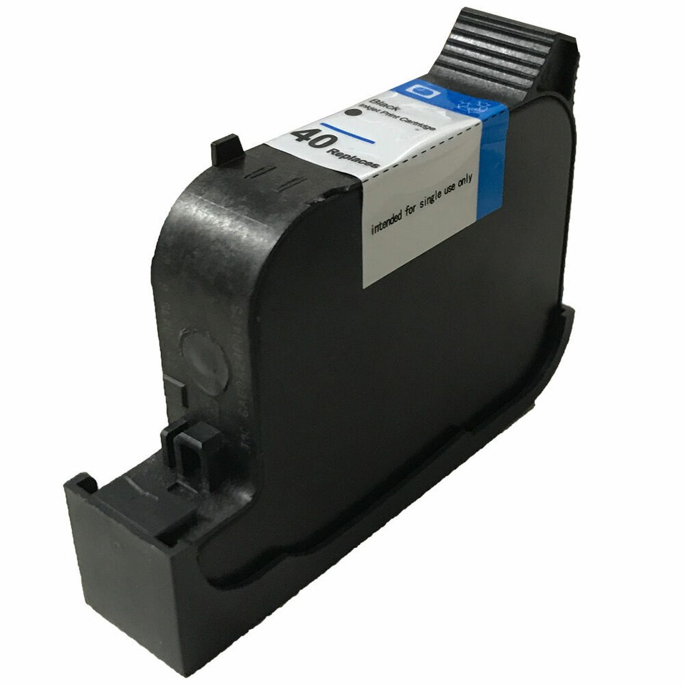 Compatible For HP 40 Black Ink Cartridge For 1200 430 450c 488c HP ...