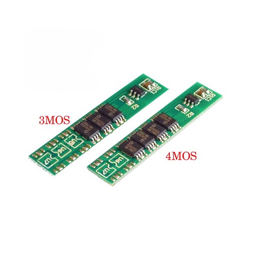 1S 7.5A 10A 15A 3.7V Li-ion 3 4 MOS BMS PCM Battery Protection Board ...