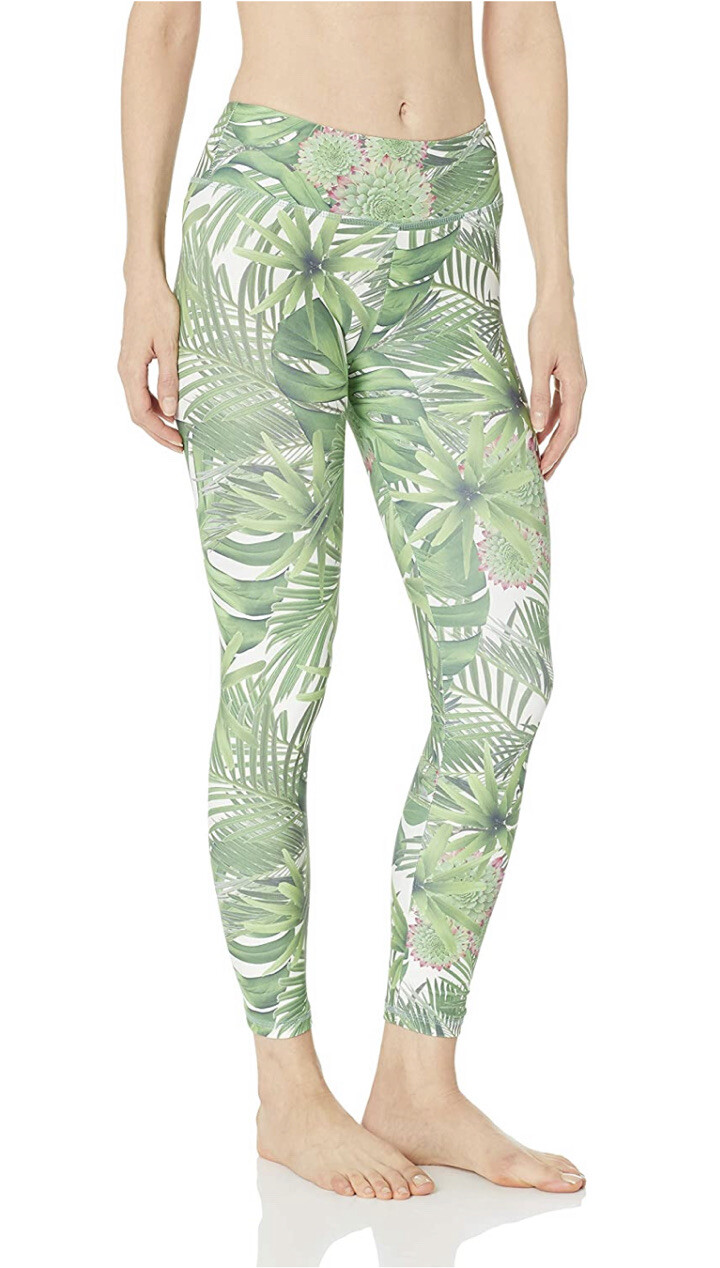Jala Clothing Womens Tropic Thunder Yoga Leggings SZ: X-Small Eco ...