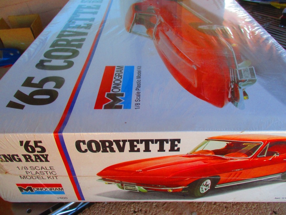 '65 CHEVY CORVETTE STING RAY MONOGRAM 2600 🔥 1:8 1975 ISSUE 1965 | eBay