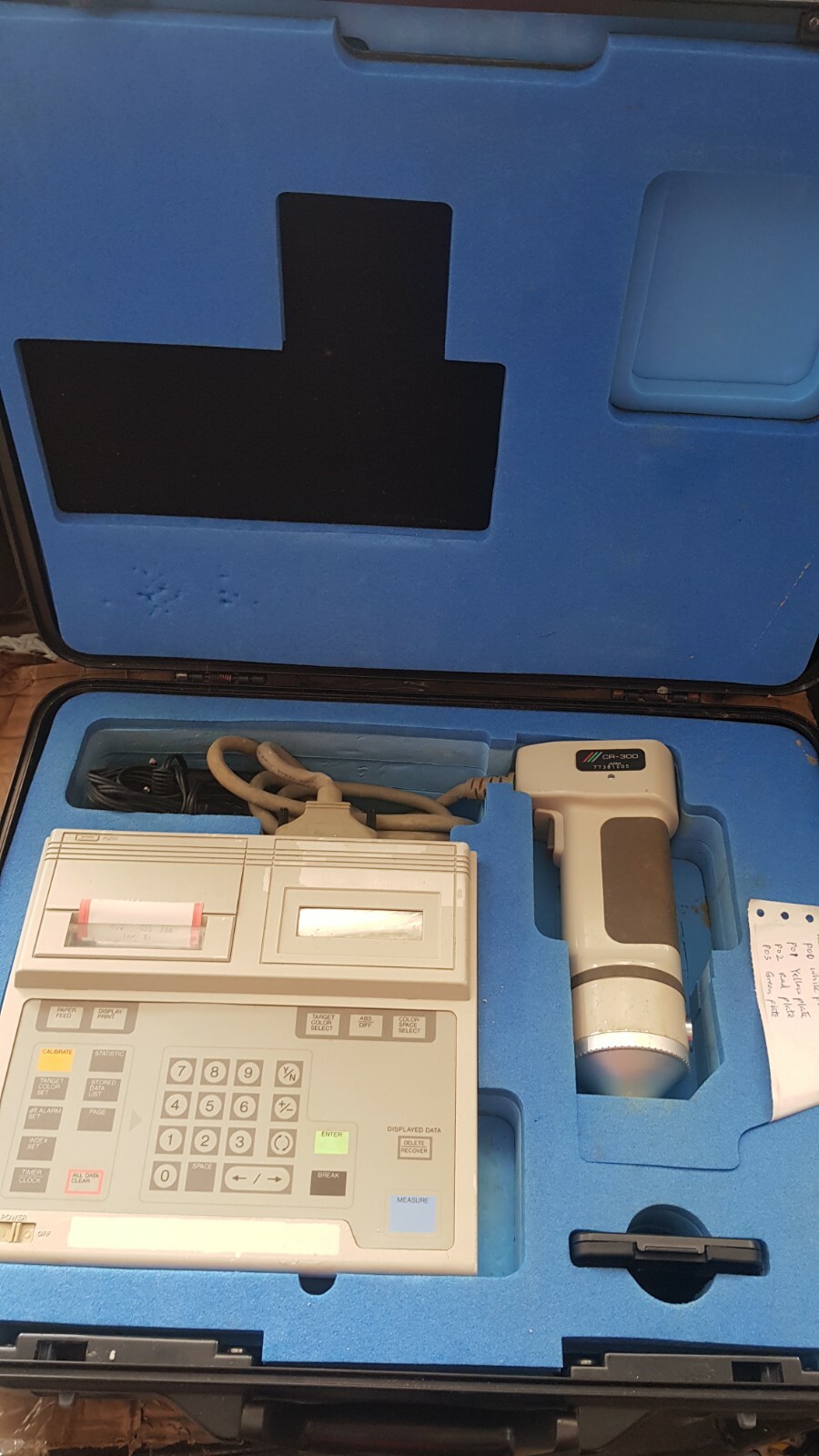 Minolta Cr-300 Chroma Meter With Dp-301 Data Processor for sale online ...