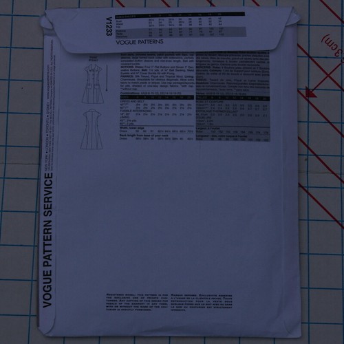 Vogue Sewing Pattern Pamella Roland V1233 14 16 18 20 Fitted Dress Belt ...