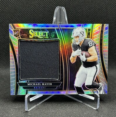 2023 Select RC Silver Prizm Jumbo Patch Michael Mayer #SWA-MMA 88/99 ...