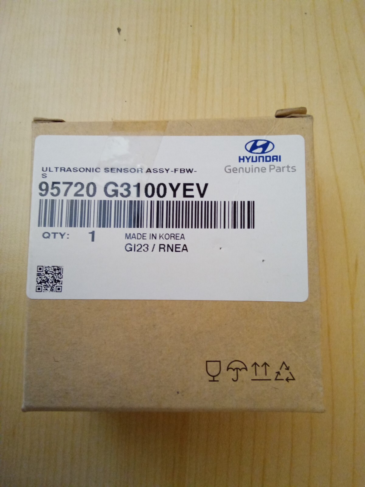 22 23 Hyundai Kona Genuine Hyundai Reverse Sensor 95720-G3100-YEV for ...