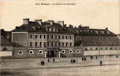 CPA Militaire, Rennes - La Caserne du Colombier (277851) | eBay